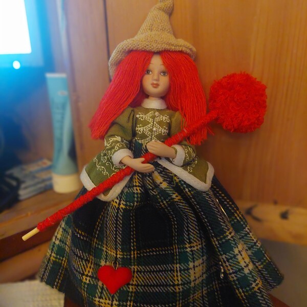 Good Luck Spirit Doll Poppet Protection Voodoo Talisman Vintage OOAK ...