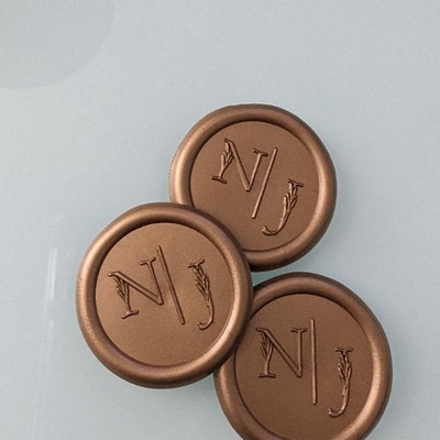 Custom Wax Seals self-adhesive Wax Seal Stickers Monogram Wax Seal ...