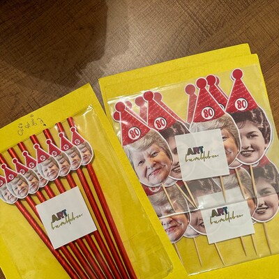 5 PCS Personalised Photo Face Mask, Party Mask, Bachelorette and ...