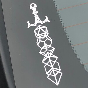 D&D Decal Laptop Phone Tumbler Car Decal Dungeons and - Etsy