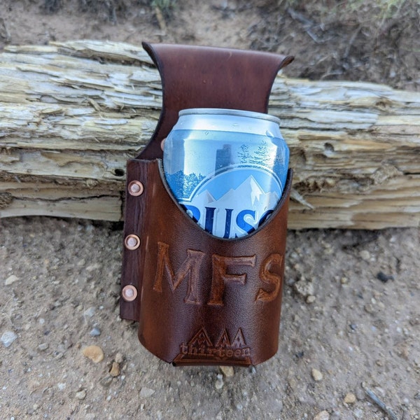 Handmade Leather Trapper Sheath. Trapper Knife Scabbard. Leather Knife ...