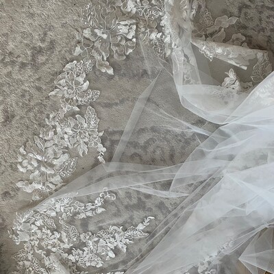 Sparkle Star Moon Bridal Cloak Silver Shimmer Stars Wedding Cape Veil ...