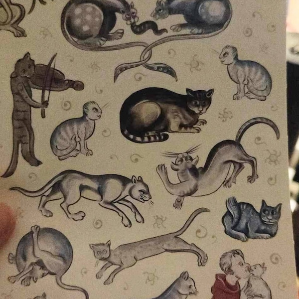 Sticker Sheet MEDIEVAL KNIGHTS Funny Whimsical Historical Stickers for ...