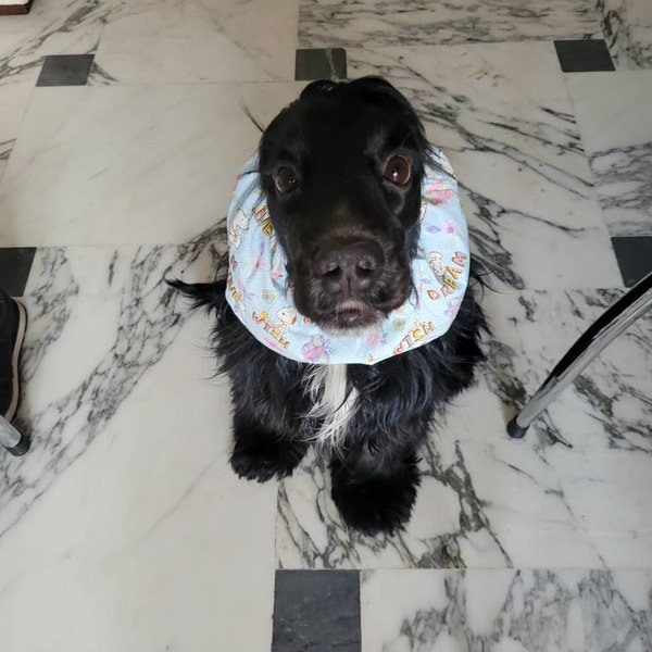 Cotton Cocker Snood, Snood for Cocker Spaniel, Cocker Head Bands ...