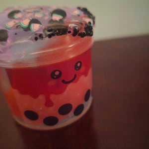 Mango Frozen Boba Slime Icee Slime Jelly Slime Charm Slime - Etsy