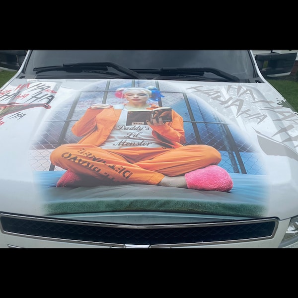 Horror Theme, Car Livery, Cast Vinyl Wrap, Universal Size, Car Wrap ...