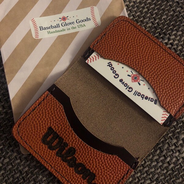 Horween (wilson NBA Leather) Bifold Wallet!! - Etsy