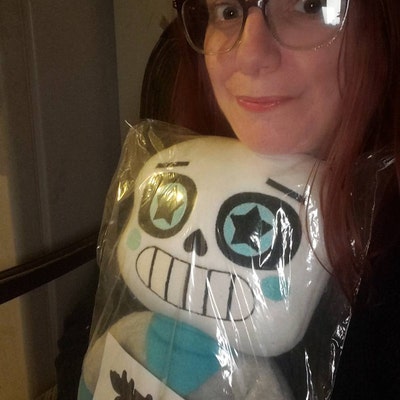 Blueberry Sans Plush, Underswap unofficial Undertale, Blueberry ...