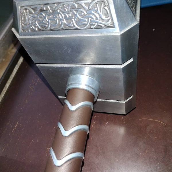 Thor Hammer Metal, Upgraded Version Thor Mjolnir, Thor Cosplay 1/1 ...