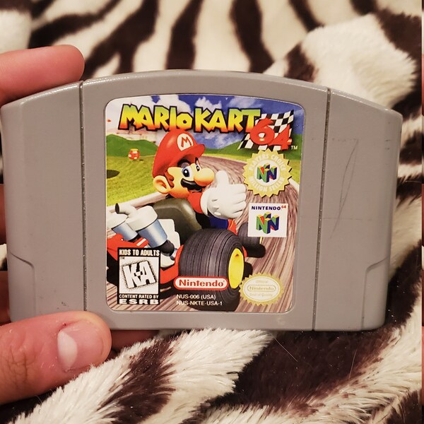 N64 Super Mario 64 Replacement Label Decal Sticker Nintendo - Etsy