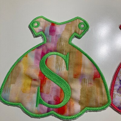 6'' Split Letter Monogram Embroidery Pattern - Etsy