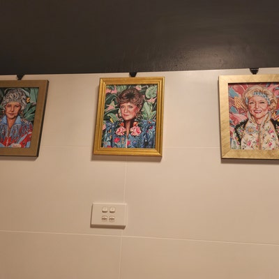 Dorothy Dorothy Zbornak Acrylic Painting Bea Arthur Art Print Golden ...