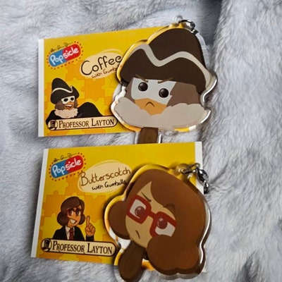 Professor Layton Character Popsicles - Etsy