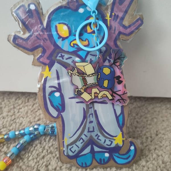 Star Time Shelly Dandys World Roblox Keychain - Etsy