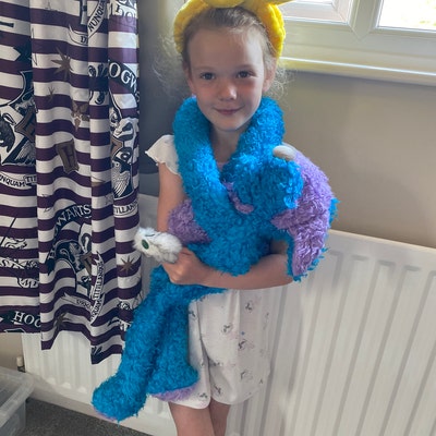 Hazel the Extra-large Soft and Stripy Slobbit - Etsy