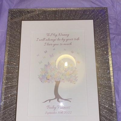 Baby Loss Butterfly Tree Print, Miscarriage, Stillbirth, Infant Loss ...