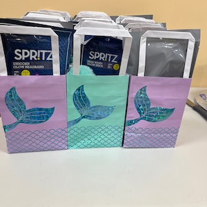 Mermaid Party Favors Bags, Mermaid Party Goodie Candy Bags, Mermaid ...