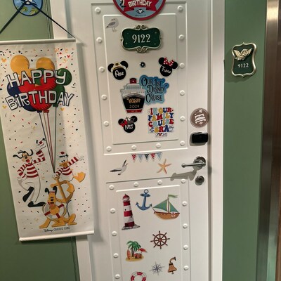 Our 1st Disney Cruise Ship Name Tag Family Magnet Personalized Disney ...