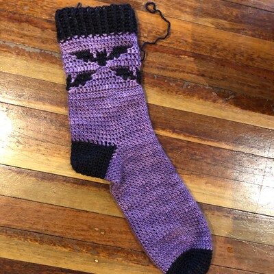 Batty Mosaic Crochet Pattern Bat Chart by Sixel Design - Etsy