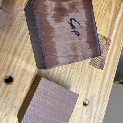 3/4 X 2 X 16 Kiln Dried S4S BLACK SAPPY WALNUT Wood Cutting Board ...