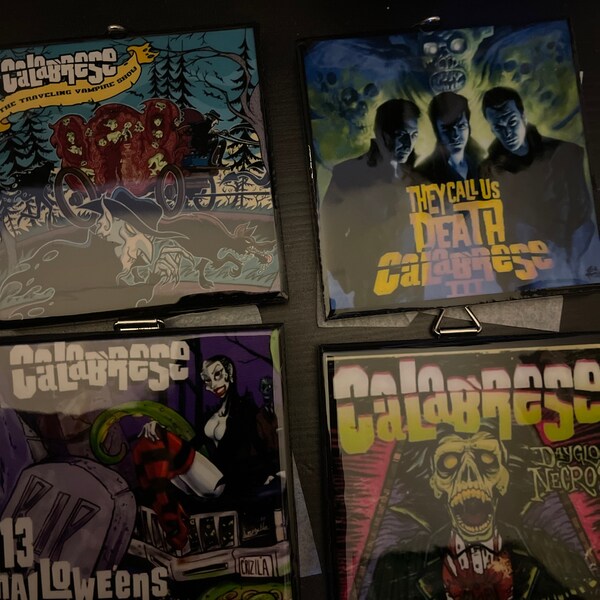 Horror Movie Tile Wall Decor Set of 4, Wall Art ~ Jason Voorhees ...