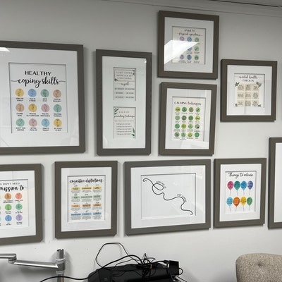 22 Therapist Office Decor Social Worker Posters Therapy Wall Art ...