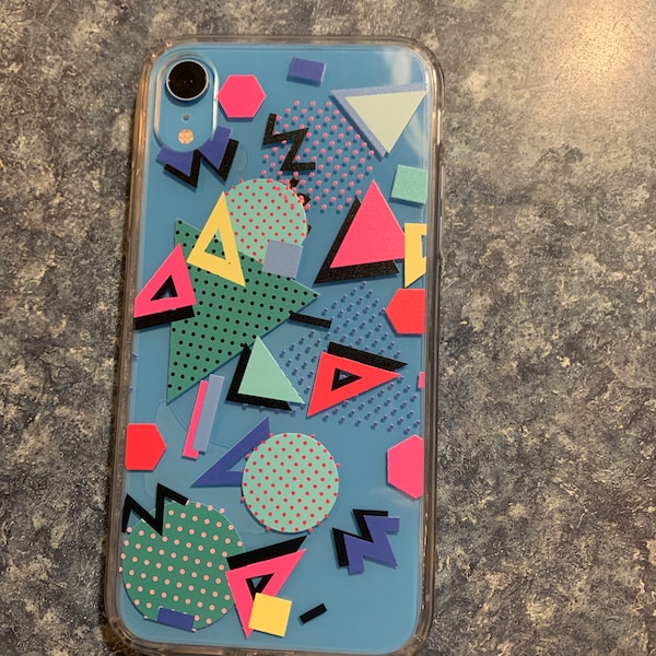 Phone Case Retro Vintage Memphis 80s 90s Cover for iPhone 17 Air 16e 15 ...