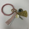 Rhombus Personalized Wristlet Keychain | Tassel Key Chain | Key Ring ...