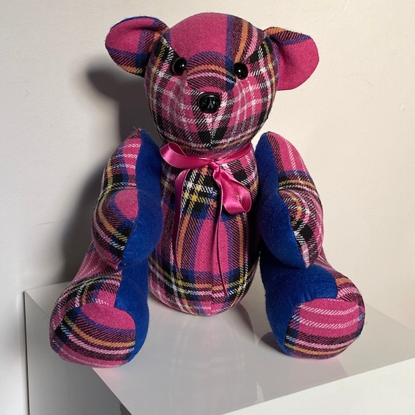 Calico Signature Bear Teddy Bear Pattern PDF, Sew a Memory Bear ...