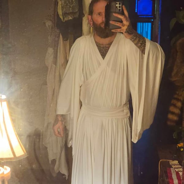 Roman Warrior Costume for Men | Gladiator Tunic With Belt and Cape ...