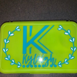 Personalized Pencil Box Back to School custom Box School Supplies ...