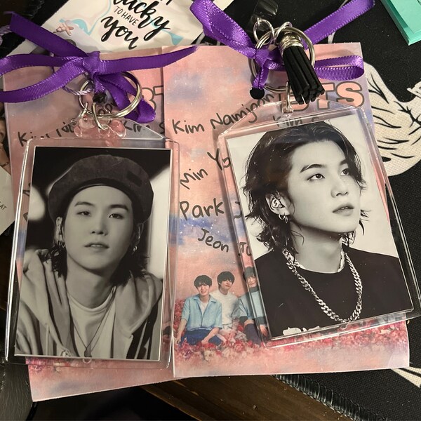 Agust D Double Sided Keychains, Kpop Keychains, Agust D Keychain ...