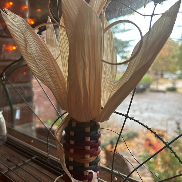 Handmade Woven Corn | Fall Décor - Etsy