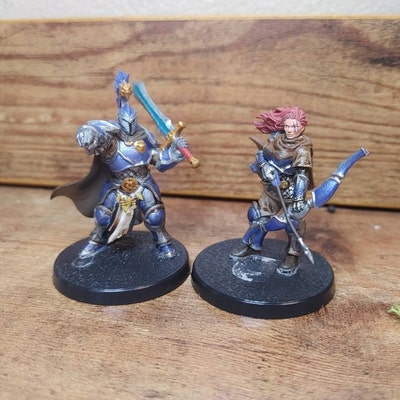 Elf Dragon Knight / Tabletop Model / Wargaming Miniature the Beholder ...