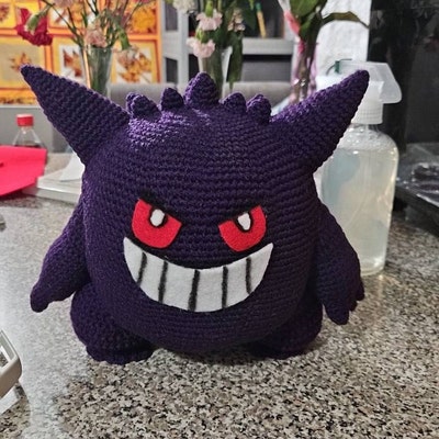 ENG/ESP Gengar Pattern Amigurumi PDF - Etsy