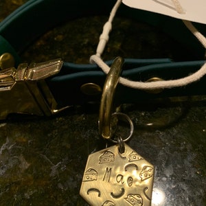 Ball is Lyfe / Custom Hand Stamped Dog Tag Personalized Metal - Etsy