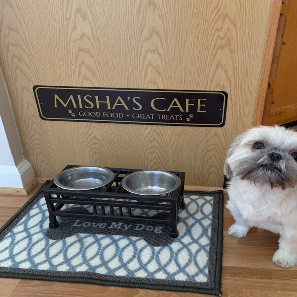 Cafe Sign, Personalized Fresh Coffee Good Food Sign, Custom Barista ...