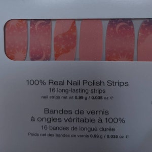 Color Street Nail Strips 100% Real Nail Polish BLUE-DAPEST - Etsy