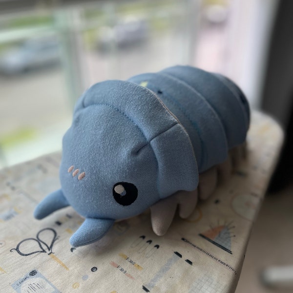 Isopod Roly Poly Pillbug Plush Animal Sewing Pattern .pdf Tutorial Wood ...