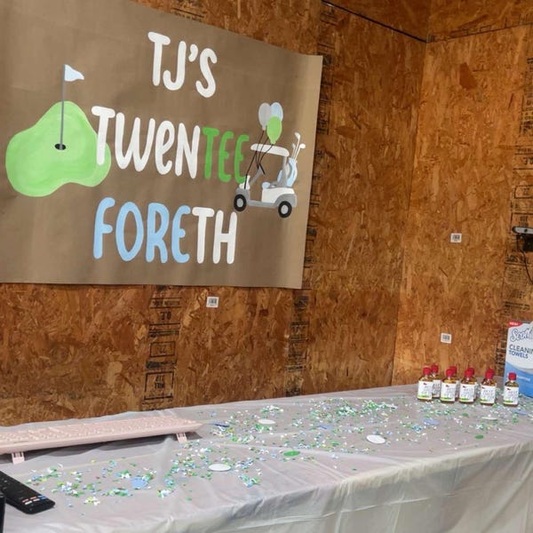 Golf Confetti Mastered His First Year Hole in One Golf Party Golf 1st ...