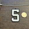 Player Number Bag Tag | Baseball | Soccer | Football | Volleyball ...