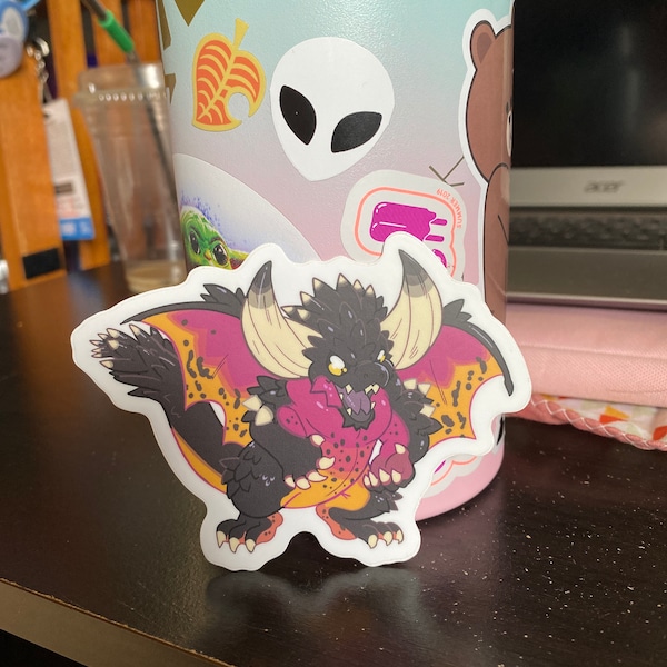 Monster Hunter World Vinyl Stickers - Etsy