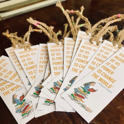 Roald Dahl Matilda Bookmark - Etsy
