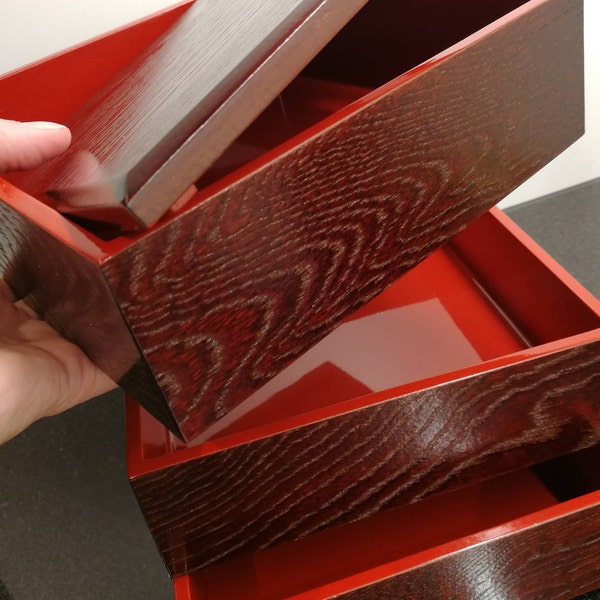 Bronze Vase & Lacquerer Wood Stand Japanese Takaoka Doki Artistic Cast ...