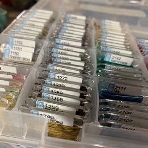 Hanging File Thread Organizer Thread Organizer - Etsy