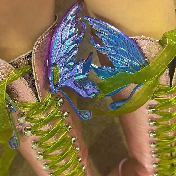 Fairy Shoe Wings, Wings for Shoes, Shoelace Wings, Winged Shoes, Fairy ...