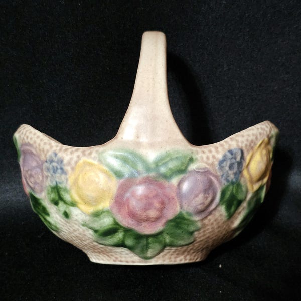 Rare 1939 Roseville Pottery Cosmos Floor Vase - Pattern 958-18" Blue - Etsy