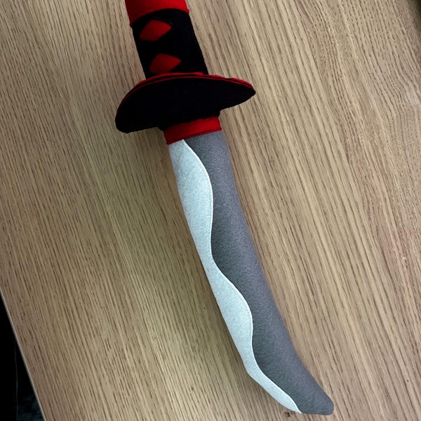 Plush Katana, Felted Samurai Sword, Japanese Bushi Sword - Etsy