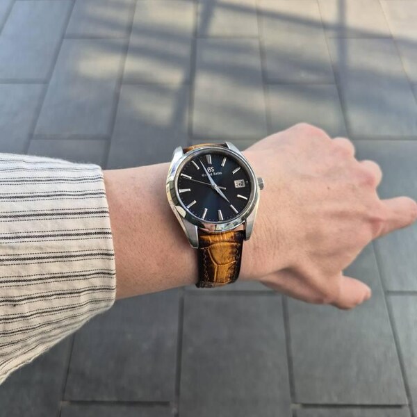 Flank Alligator Black Nubuck, Leather Watch Band Handmade,personalized ...