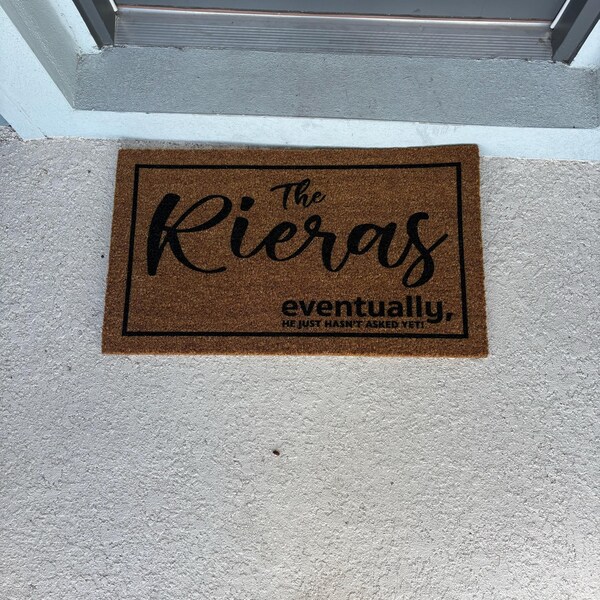 Doormat Address Custom Address Door Mat Large Custom Doormat ...